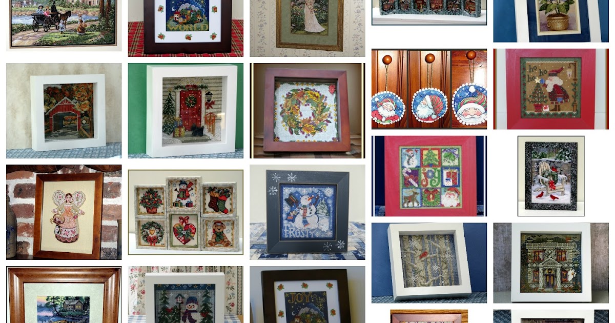 The Book and Crafts Review Corner: Cross-Stitch Patterns & Kits Bought ...