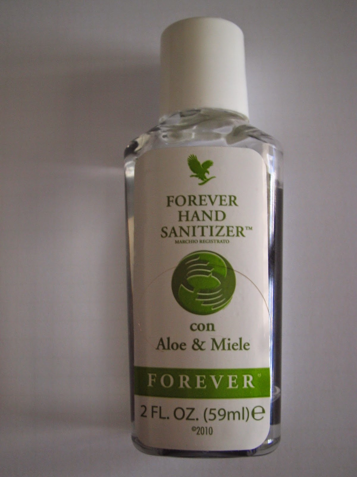 Ricci e capricci: Forever Hand Sanitizer di Forever Living.