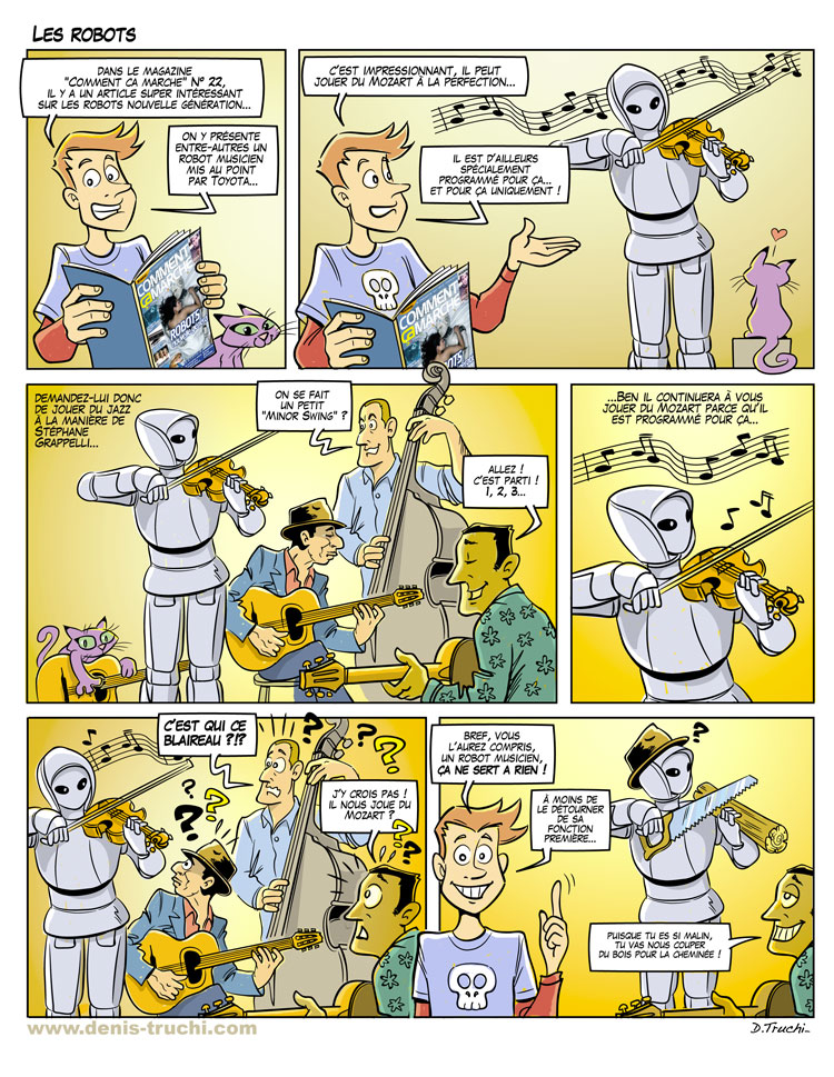 Le Blog de Denis: Les robots...