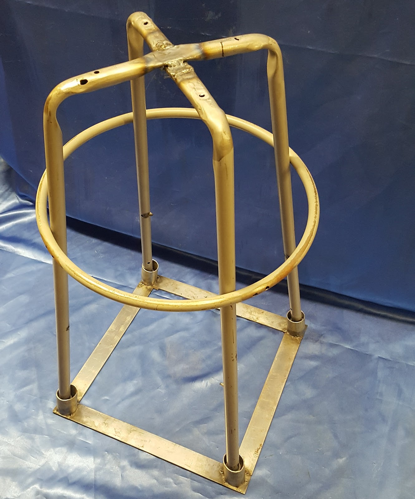Kelly Coca's Engineering Design Blog: Fixing a Metal Stool Pt. 4 ...