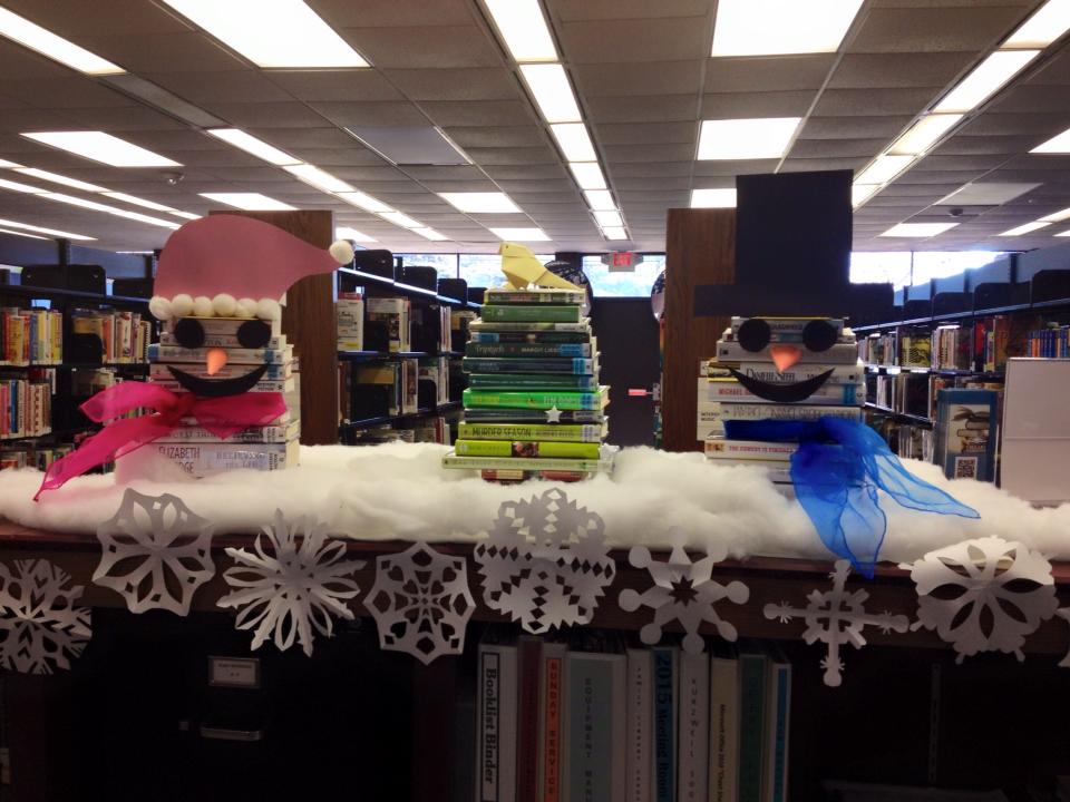 Tales from Storytime: Wintertime Display at Glen Burnie Regional Library