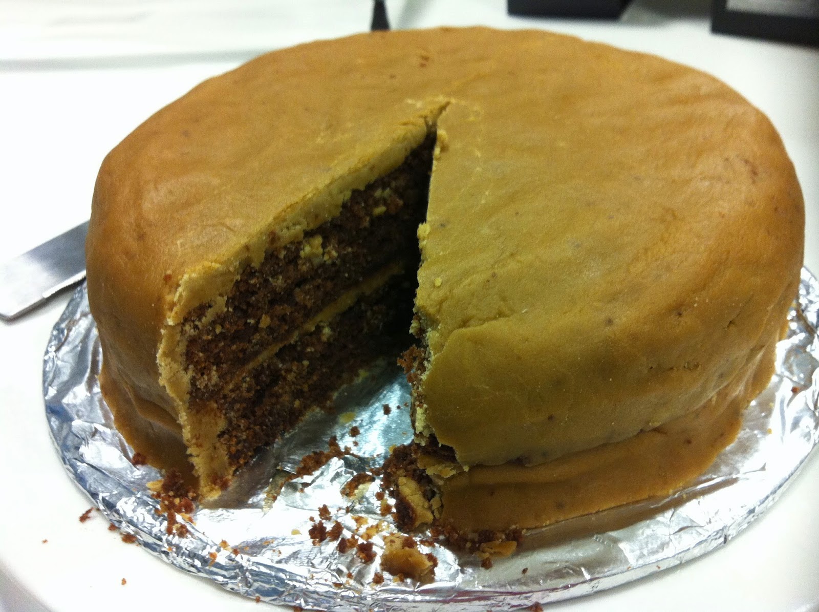 Chocolate Cake with Vegemite Caramel Buttercream | Laws of the Kitchen