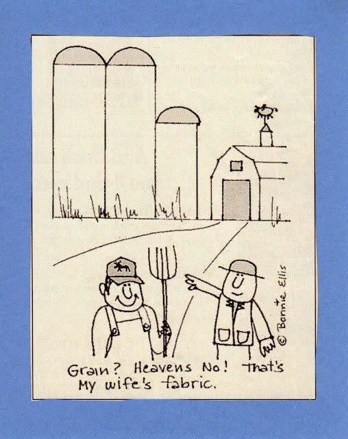 Selvage Blog: Fabric Stash Humor