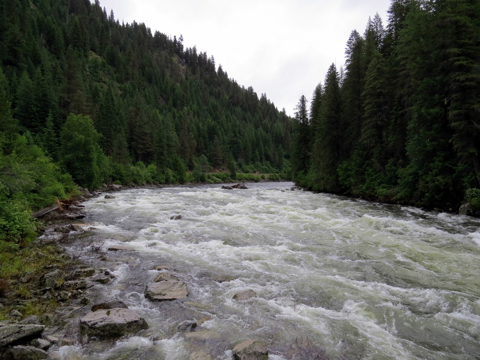 goldenshoe RV trip: Raging rivers