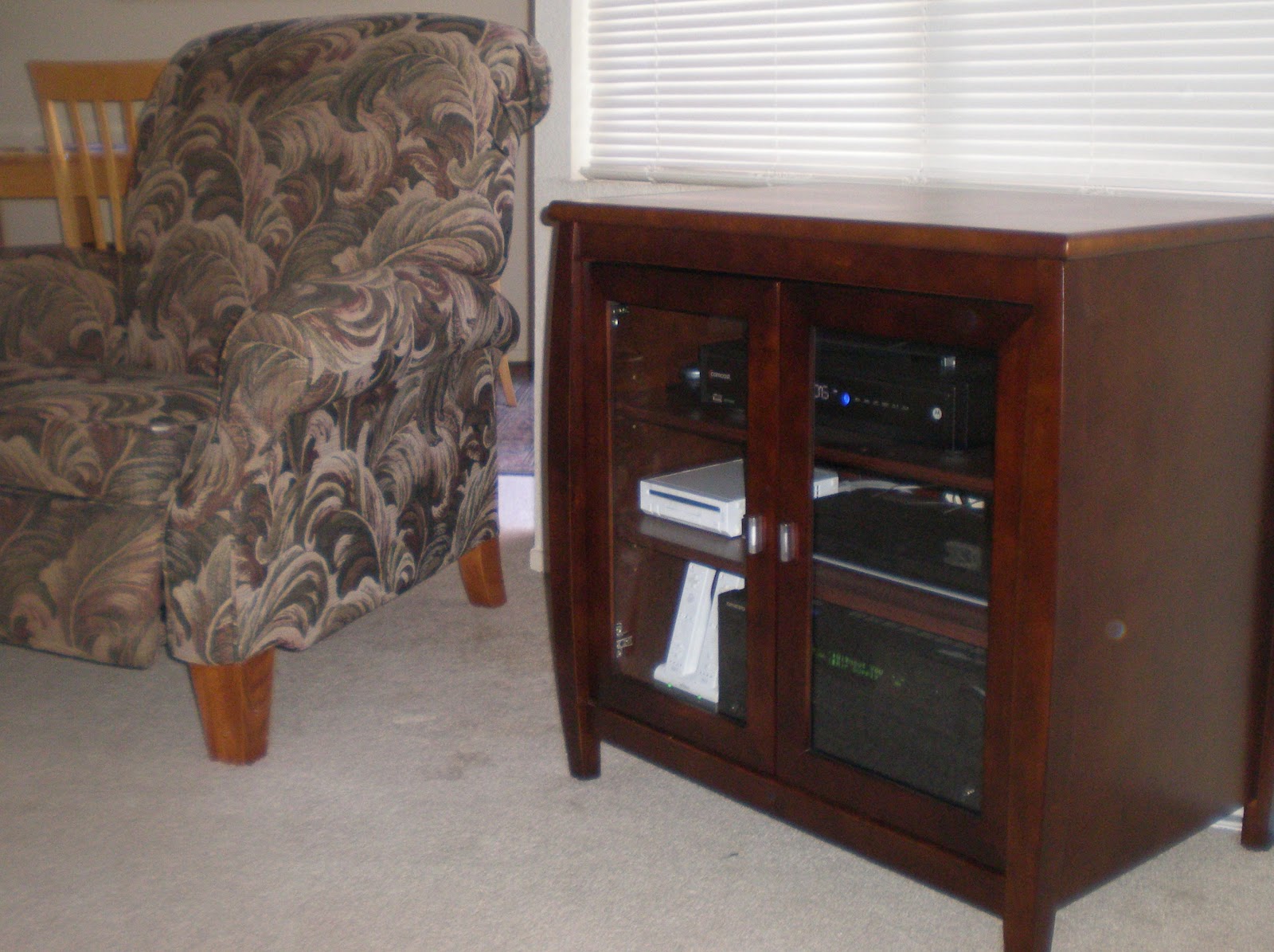 Home Technology Journal: New Component Cabinet Installed