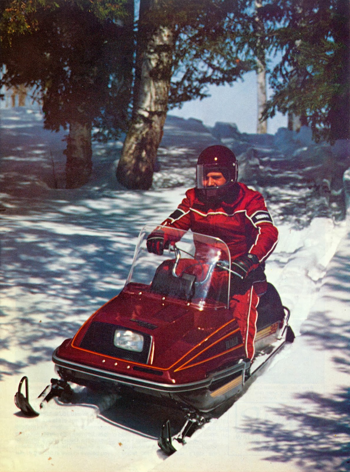CLASSIC SNOWMOBILES OF THE PAST: THE 1980 YAMAHA ENTICER 340 DELUXE