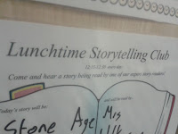 Primary Ideas: Lunchtime Story Club