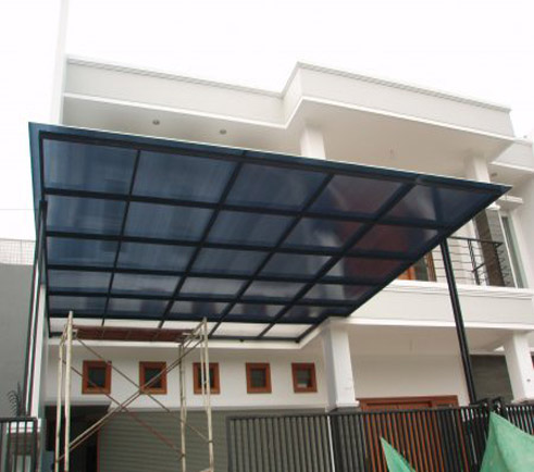 Kanopi Polycarbonate - Jasa Pembuatan Canopy kain Tenda Membrane ...