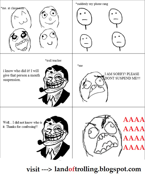 Home: Rage Guy - Teacher TROLL!