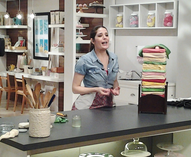 En el set de Isabel Vermal, para El Gourmet / VERO PALAZZO