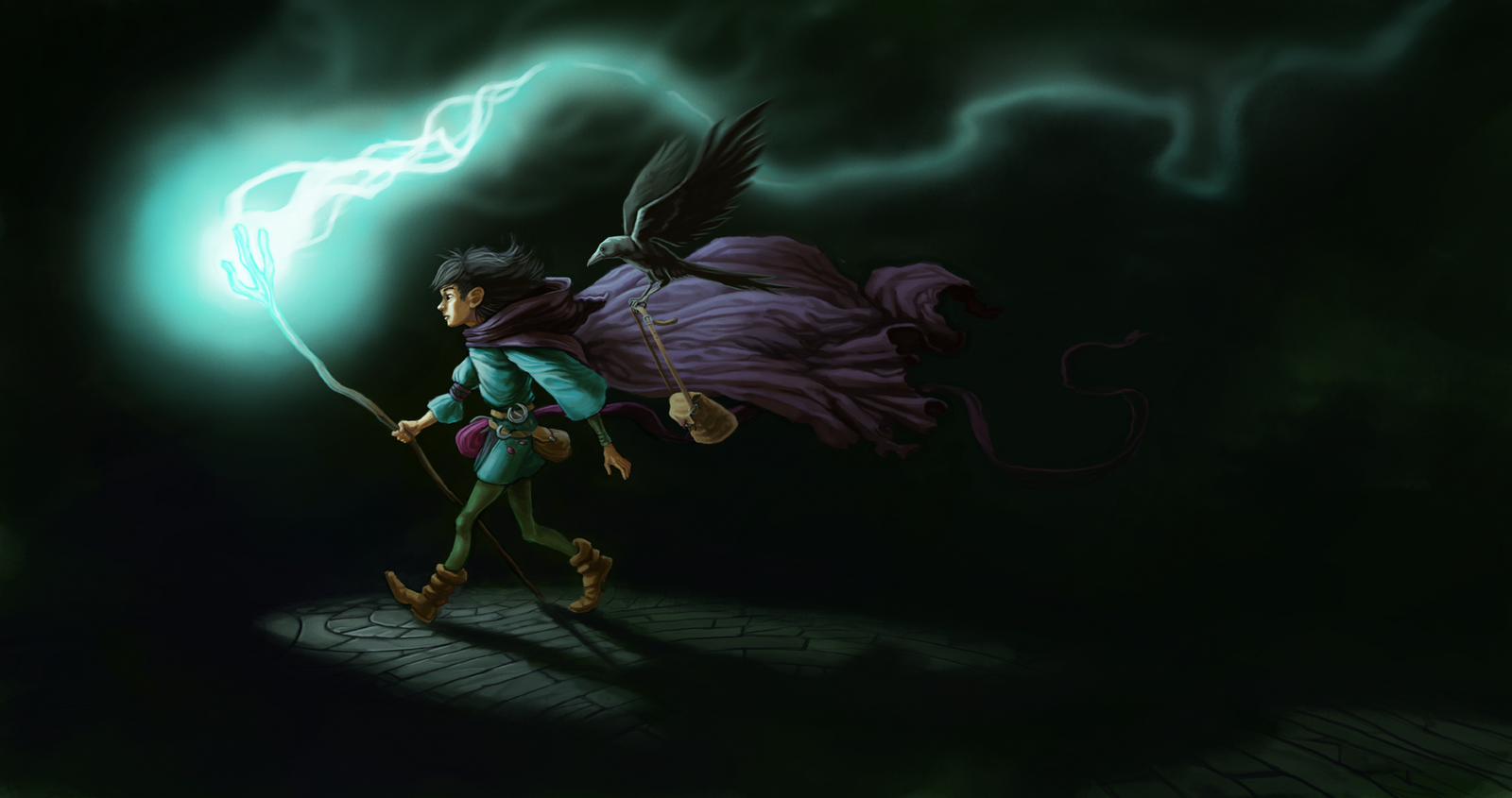 Juan García sketchbook: The young wizard