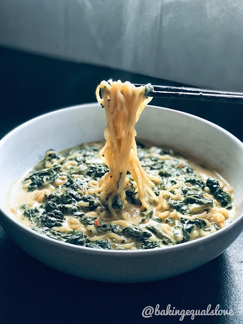 baking = love: Cheesy Creamy Shin Ramyun Korean Spicy Noodles