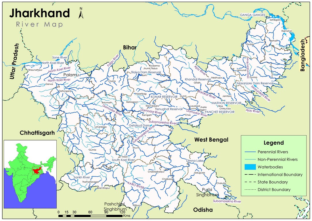 Environment and Geology: Assessment of the health of Jharkhand Rivers.