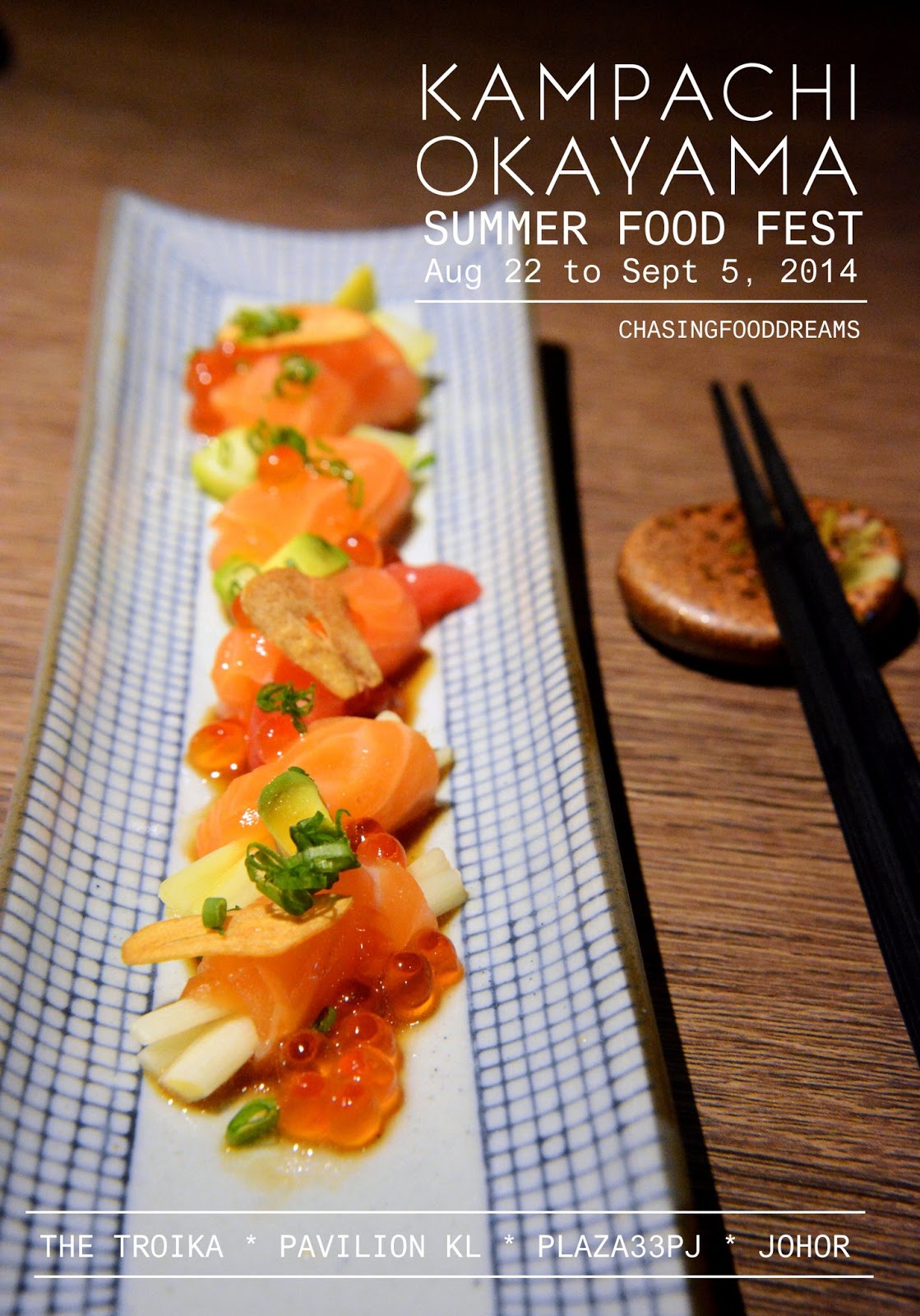 CHASING FOOD DREAMS: Kampachi by Equatorial: Okayama Summer Food ...