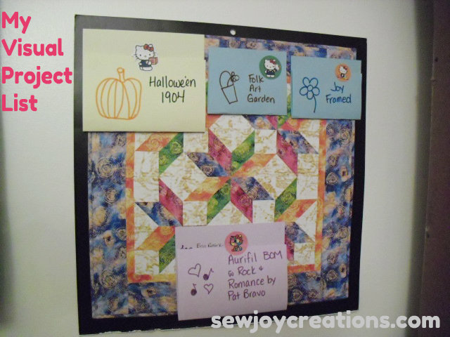 Sew Joy: A Visual Project List Board