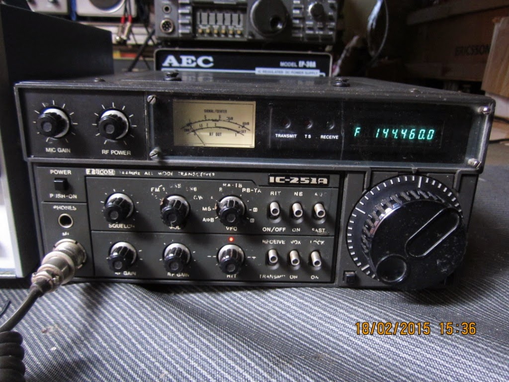 Doel Connect Shop: ICOM IC-251A, second.(SOLD)>>BANJARMASIN.