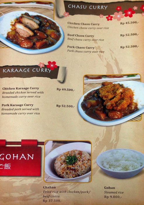 Harga Menu Ikkudo Ichi Kelapa Gading Restoran Ramen, Jepang