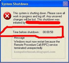 Cara Membuat Timer Shutdown Otomatis Pada Windows PC