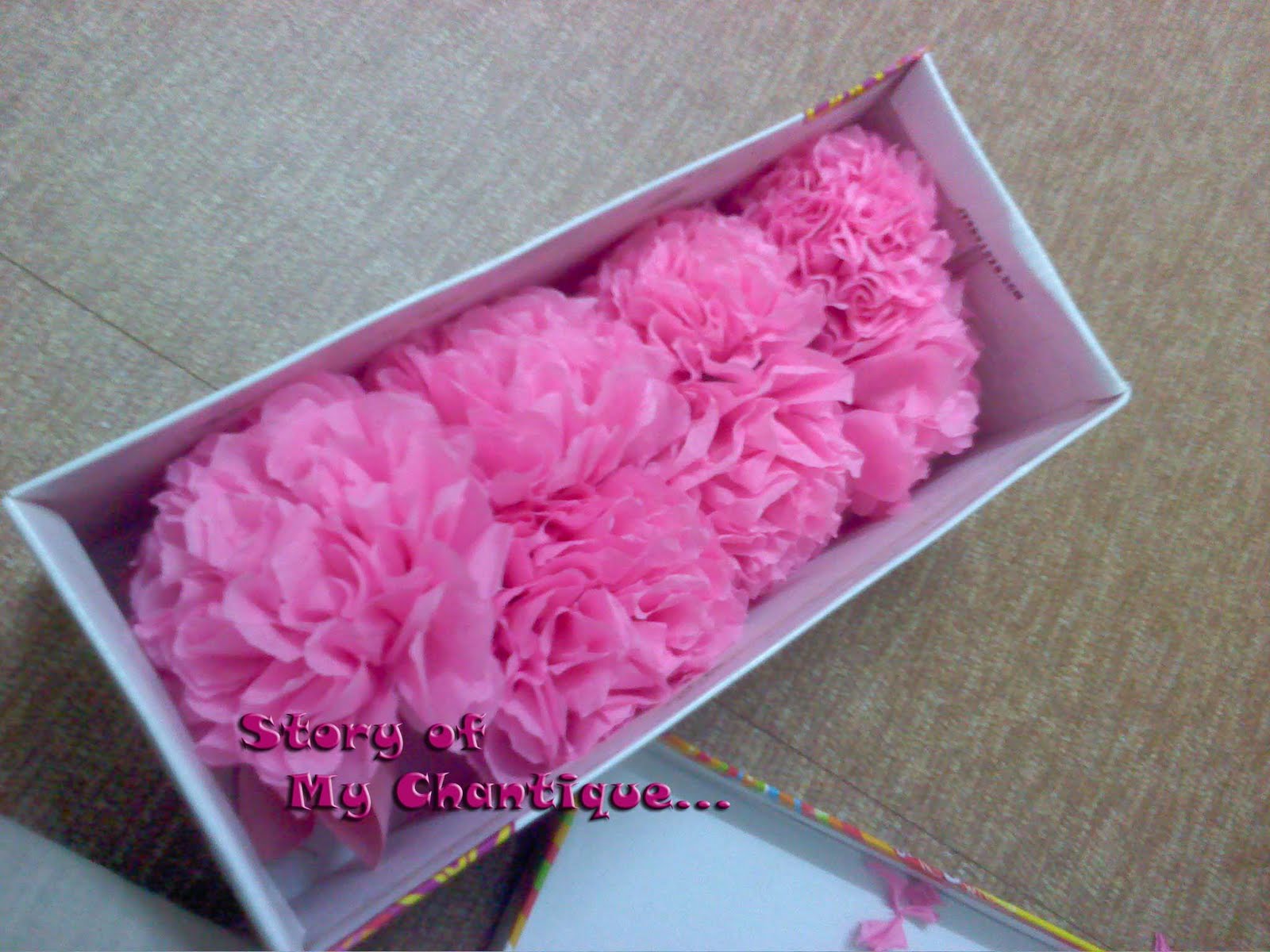 ~~Story of My Chantique~~: DIY-Bunga Tisu