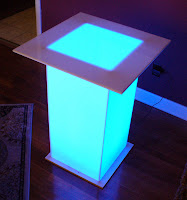 BarChefs: LED Light Up Tables for Events