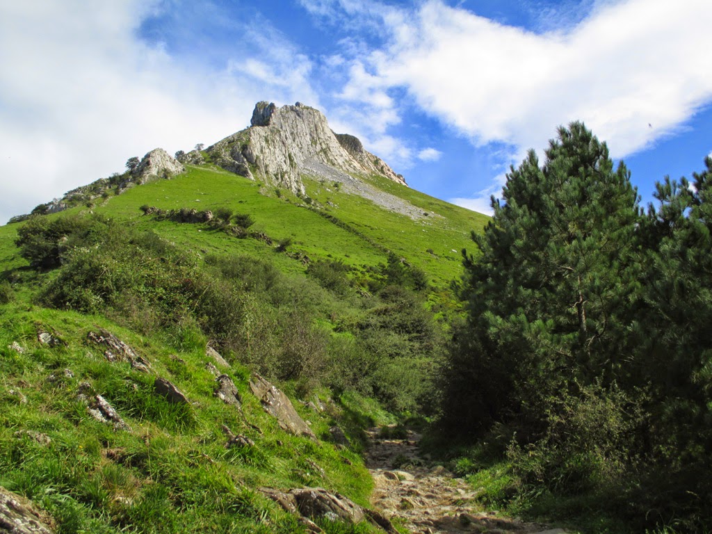 Amuso: Txindoki (Larrunarri) desde Larraitz