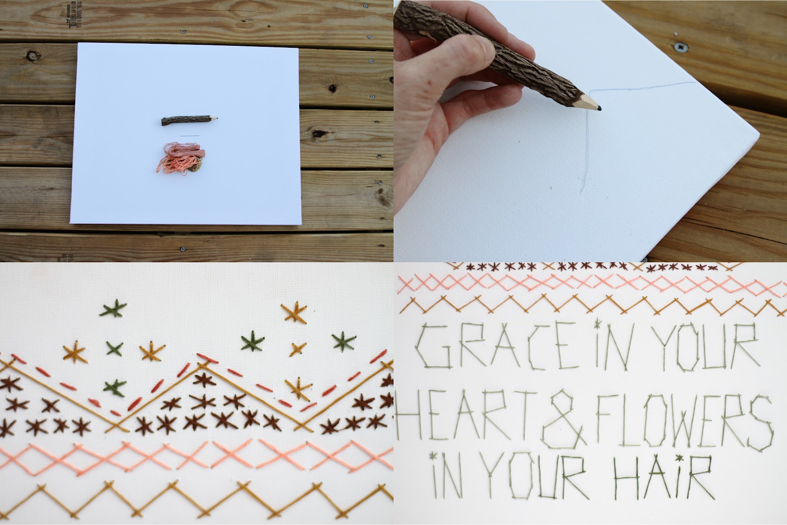 Canvas Stitch DIY — Sincerely, Kinsey