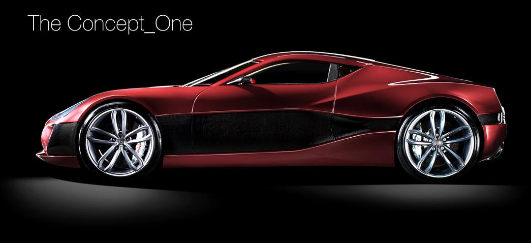 Rimac Automobili unveils 1,088 horsepower Concept One electric supercar ...