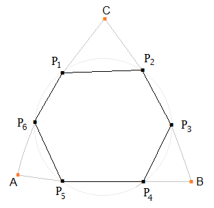 Vườn Toán: Định lý Pascal