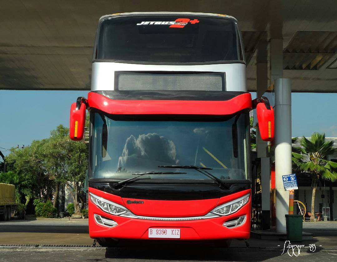 Jetbus SDD 2+ Open Top, Bus Tingkat Adiputro Yang Cocok Digunakan Untuk ...