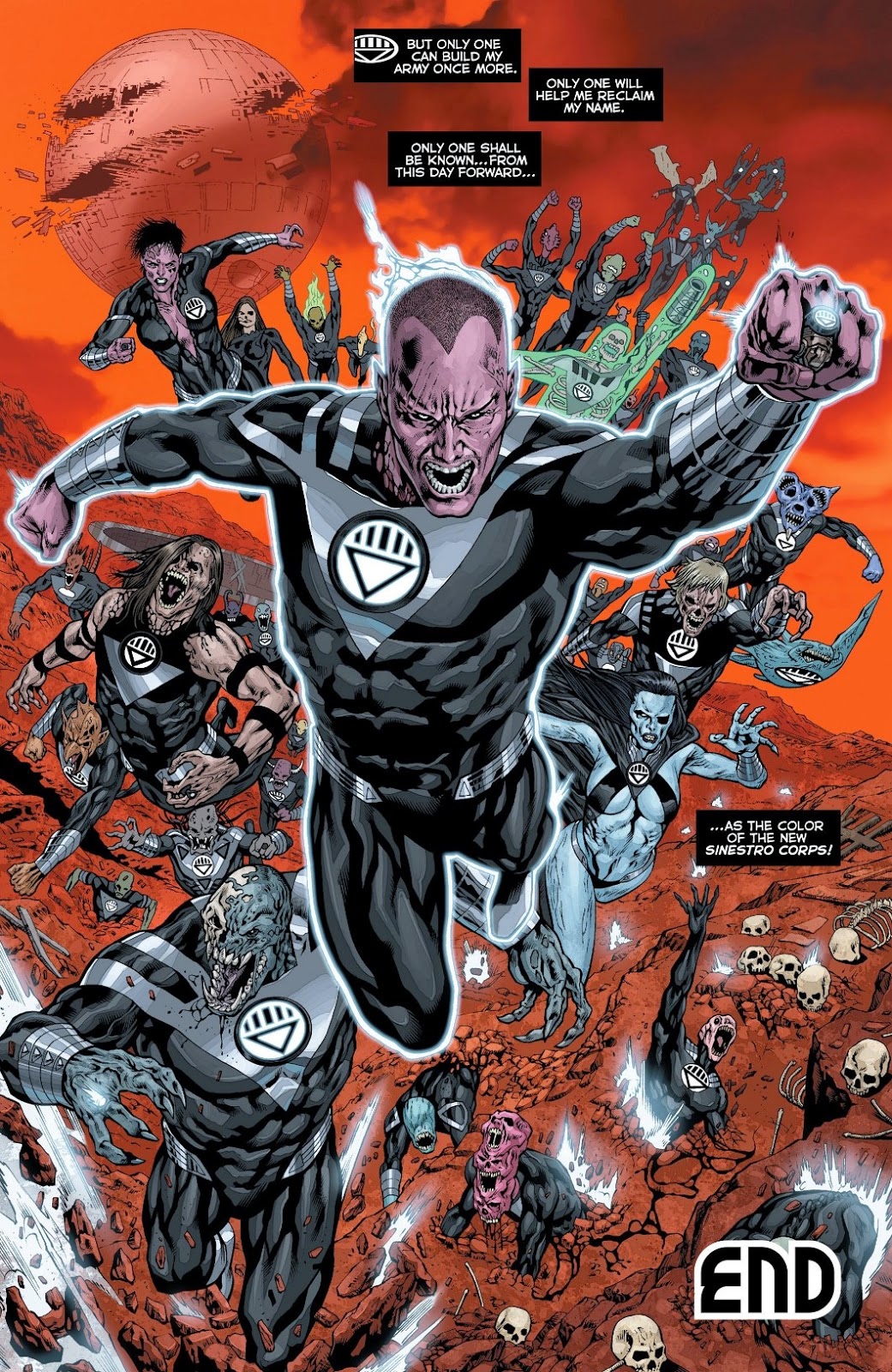 Weird Science DC Comics: Sinestro: Futures End #1 Review and *SPOILERS*