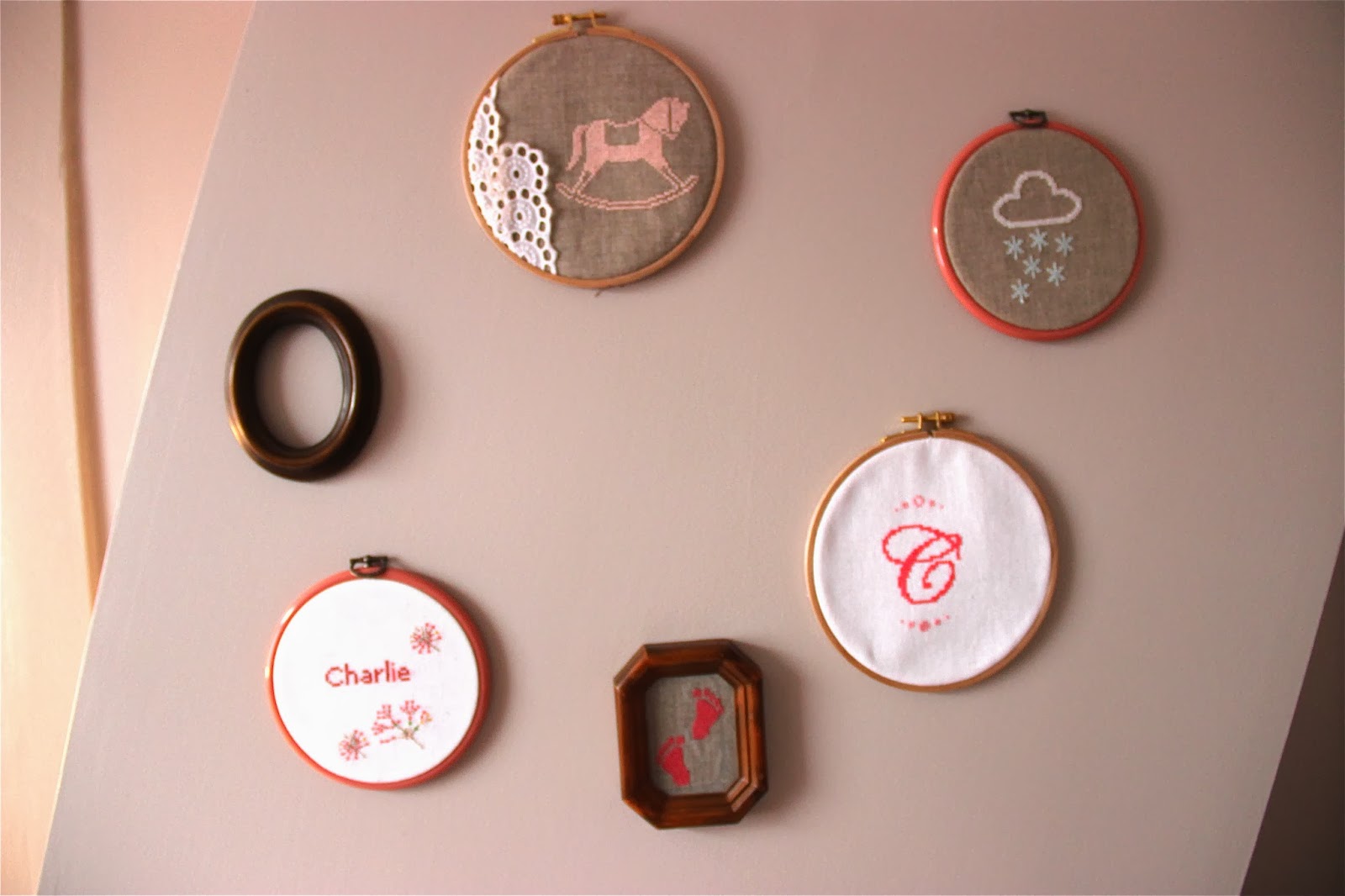 DIY: broderies pour une chambre de princesse