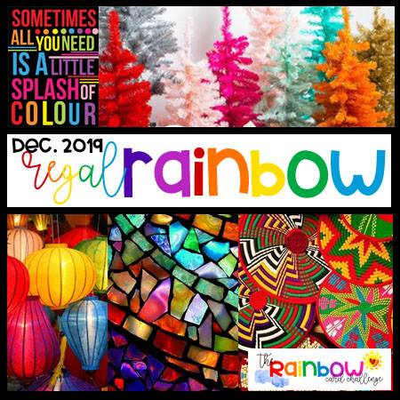 Creative Em: Regal Rainbow at Rainbow Card Challenge