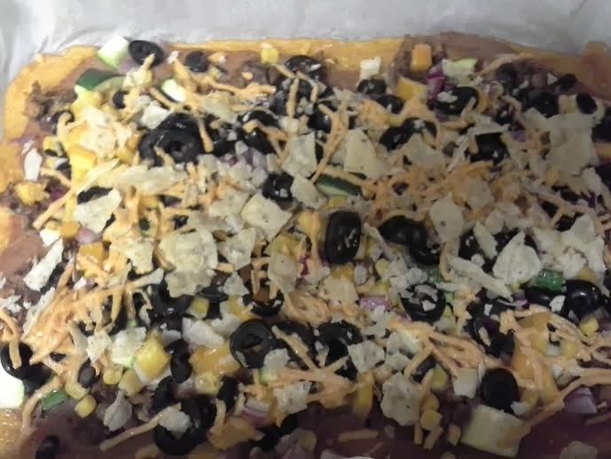 Full tummy, healthy body: Mexican Polenta Pizza