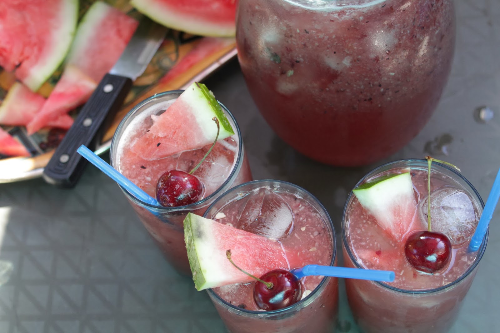 Refreshing Berry and Watermelon Coolers – Accidental Ambrosia