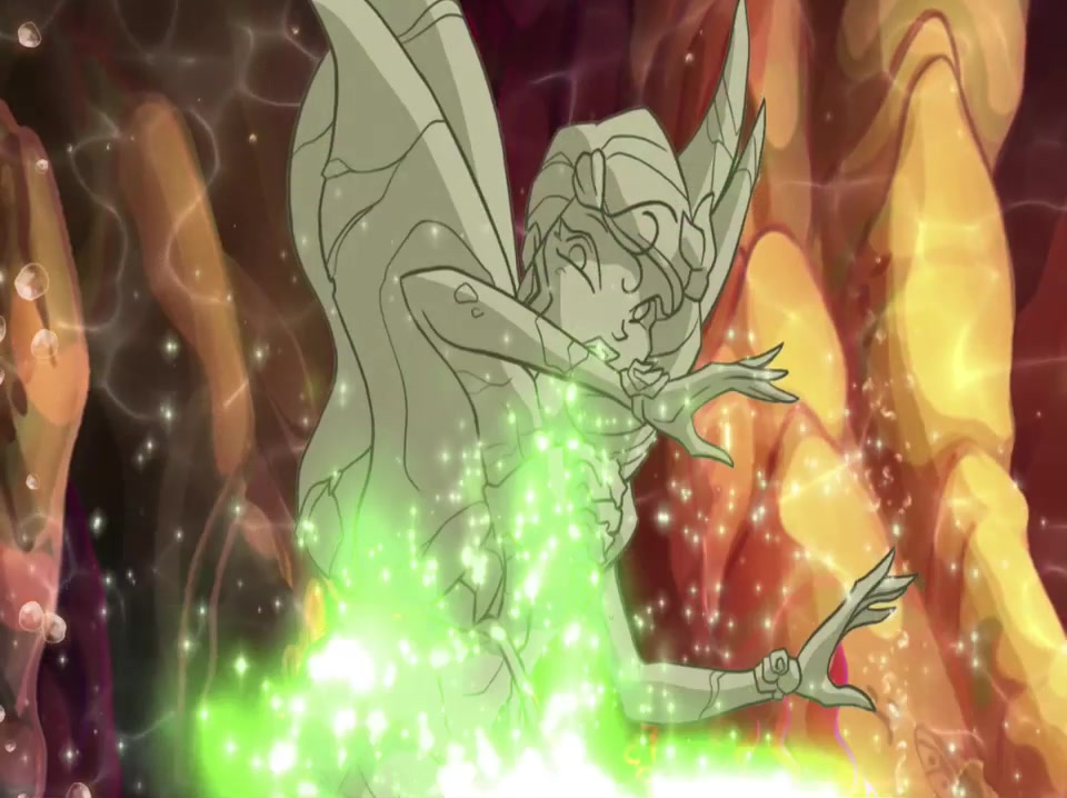 Imágenes de Flora Harmonix convertida en estatua HD - Winx Club All
