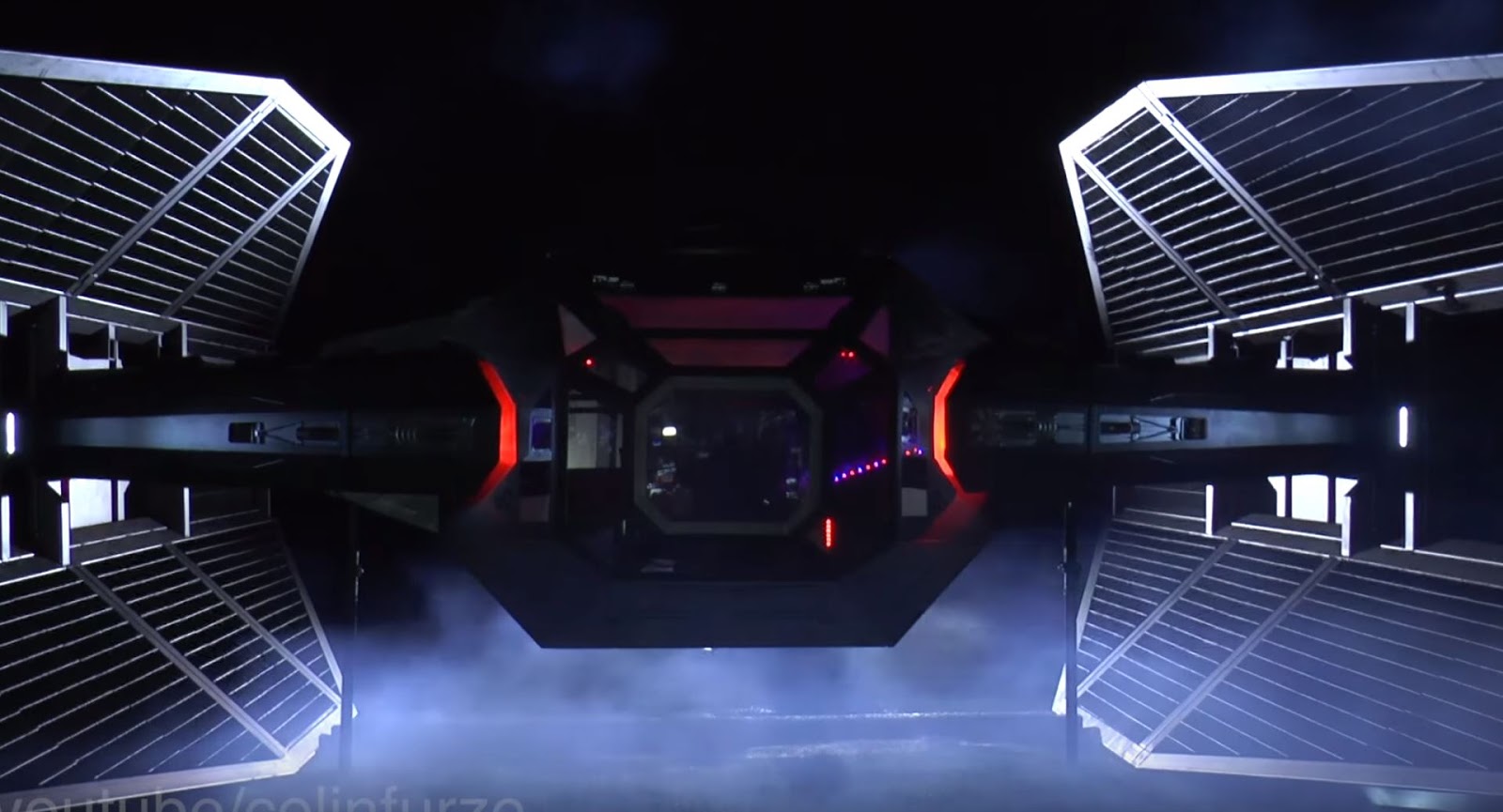 NEWS: Kylo Ren's Tie Fighter - LIFE SIZE! | The Test Pit