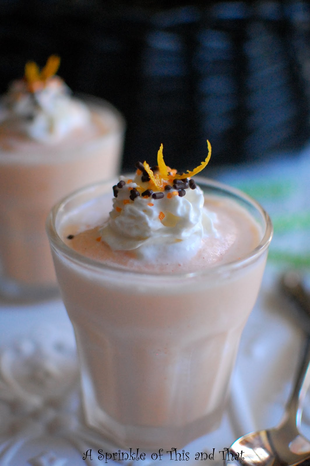 A Sprinkle of This and That: Orange Scream Milkshake