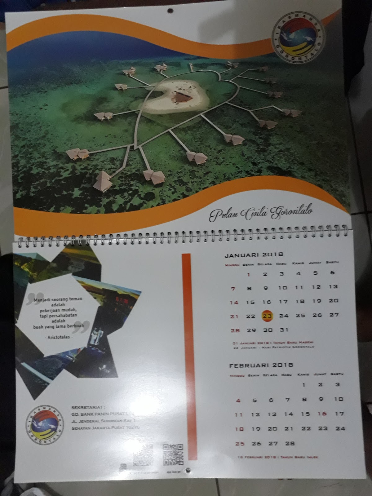 CONTOH KALENDER ~ Percetakan Murah Depok ~ Cetak Buku Tahunan Murah