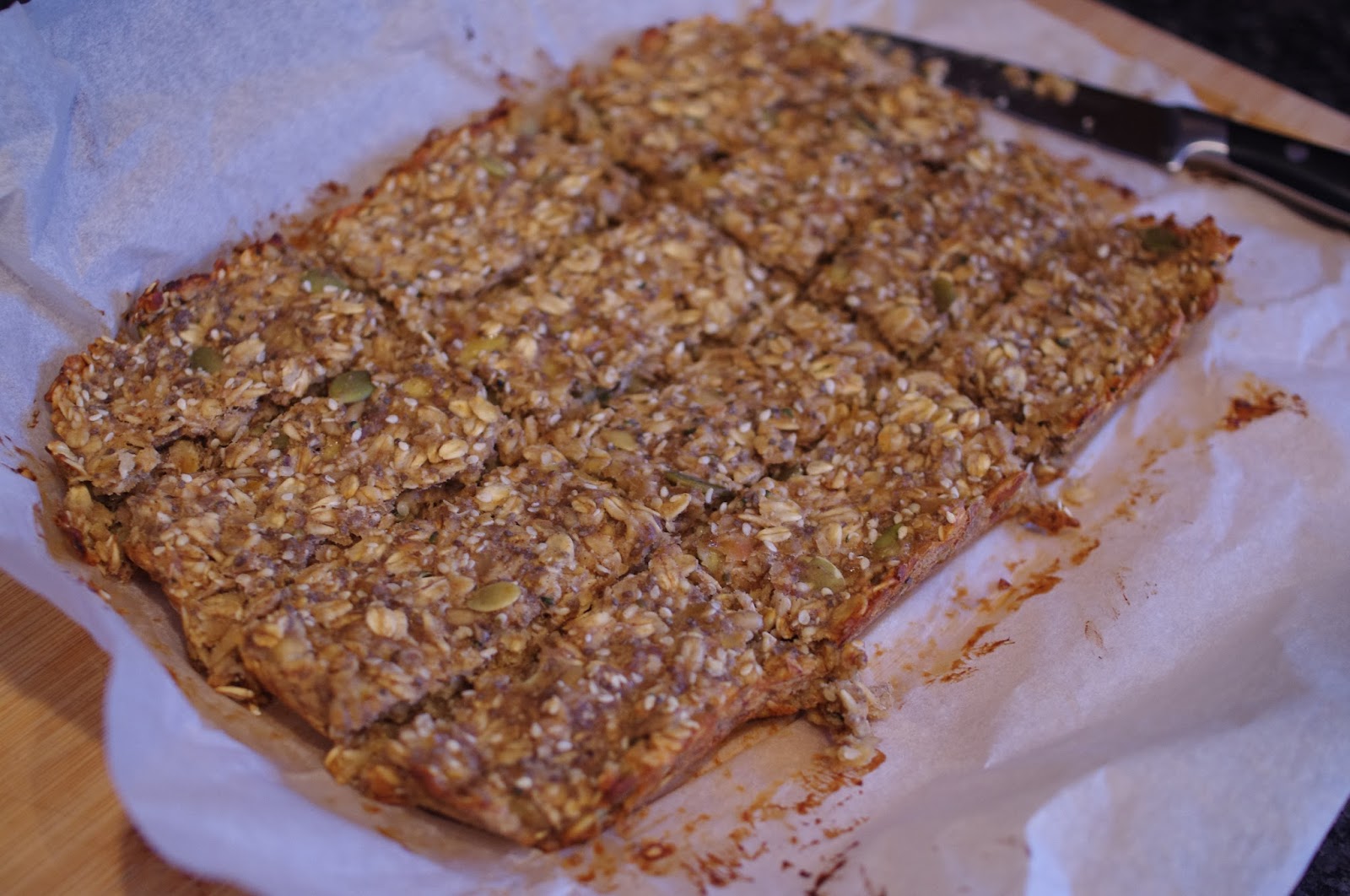 Nutrishus: Soft Seedy Breakfast Bar {ReDux}