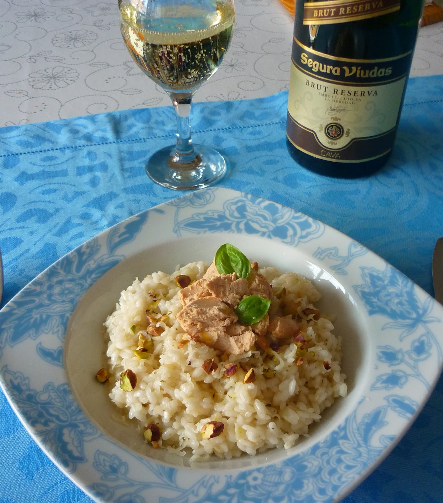 La Chef A: Risotto al cava con foie