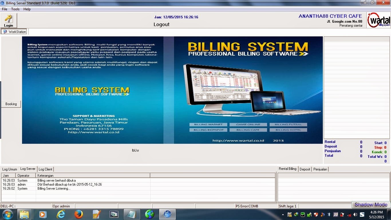 Download Billing Hotspot - texlegs