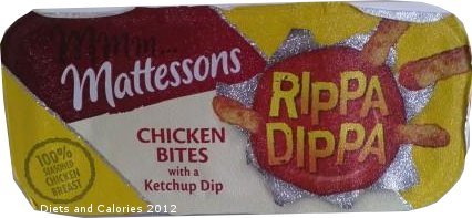 Diets and Calories: Mattessons Rippa Dippa Chicken Bites