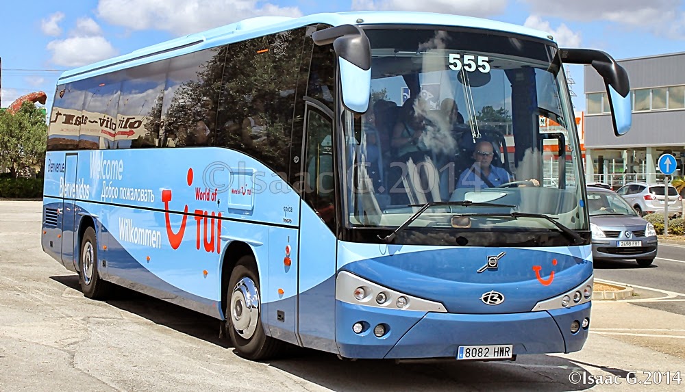 Camiones y Autobuses en Baleares: Nº555 Beulas Spica-Volvo