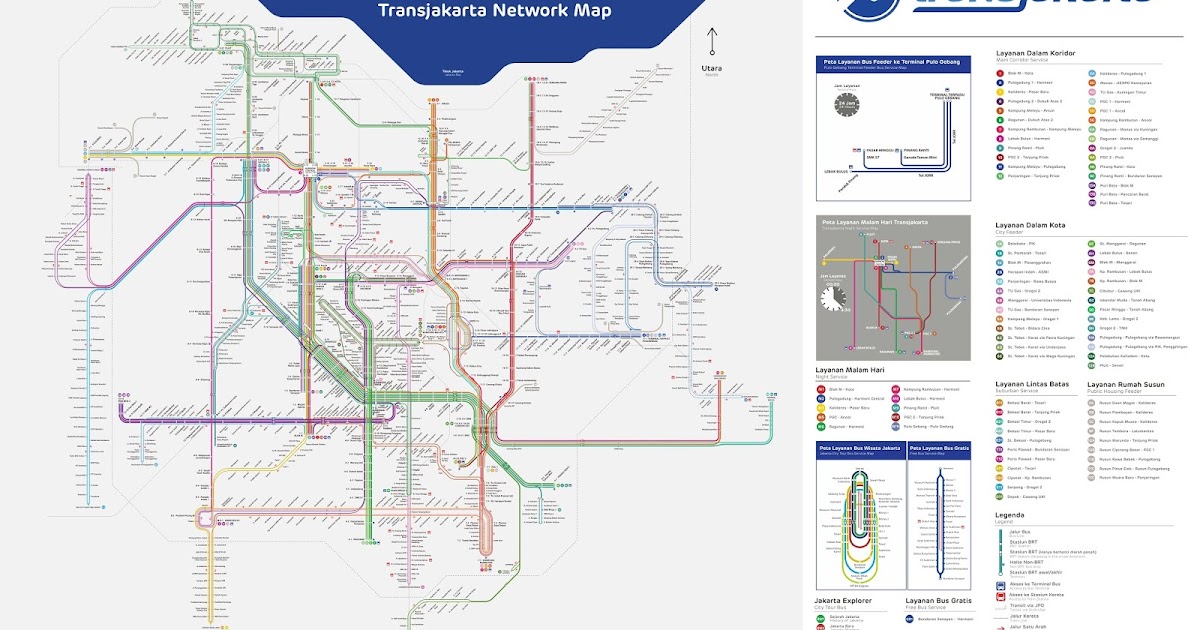Petualang Buana: Jalur Transportasi TransJakarta - Busway