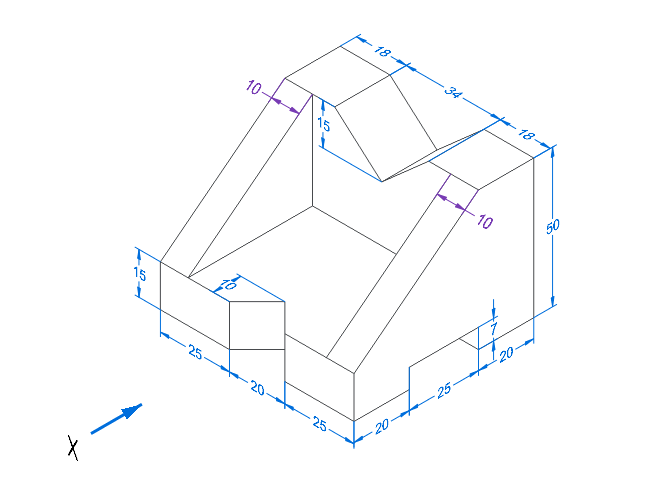 Orthographic Projection - Example