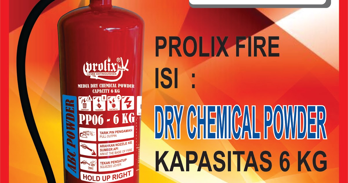 Alat Pemadam Api ABC Powder 6 Kg - Tabung Apar Dry Chemical Powder ...