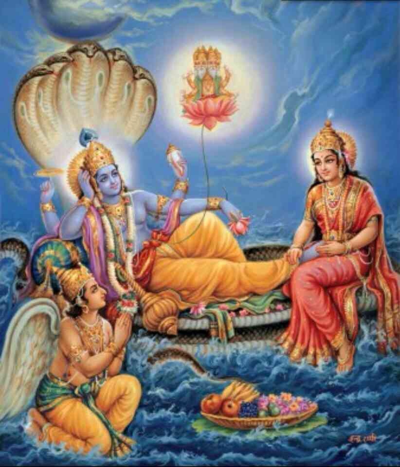 Gauragopala Das ACBSP: Maha Vishnu (Kāraṇodakaśāyī Vishnu) is ...