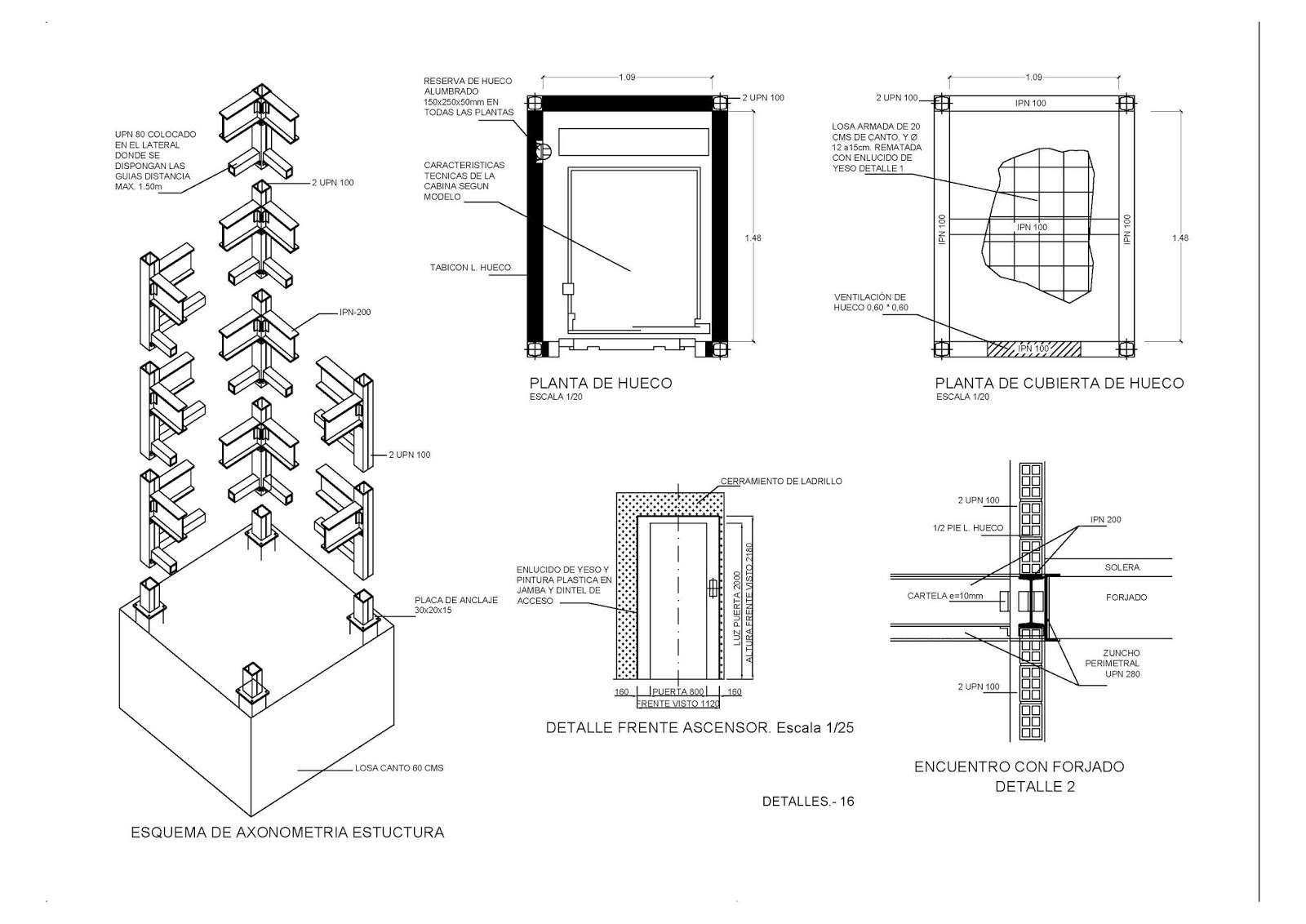 eSTUDIO tÉCNICO de pROYECTOS: Proyecto de Instalación de Ascensor