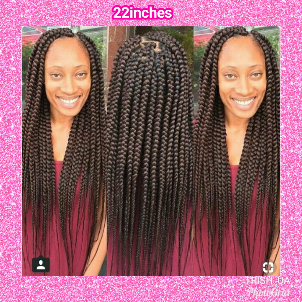KNOW YOUR BRAIDS INCHES .....