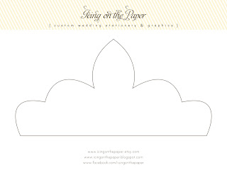 Ideias Giras: Molde de tiara fácil